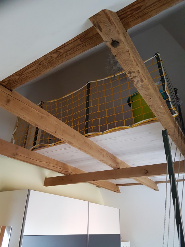 Fall Safety Net for Staircase Holes (Custom-Made) | Safetynet365
